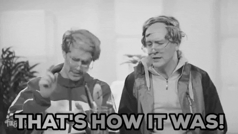 Thats How It Was GIFs - Get the best GIF on GIPHY