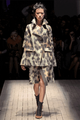 Leopard Print Coat GIFs - Get the best GIF on GIPHY