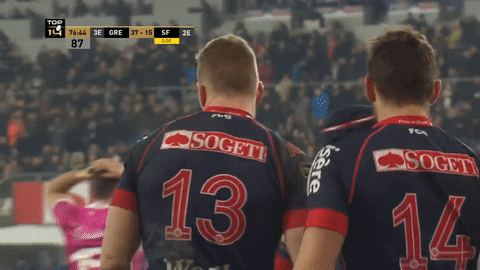 Happy Joie GIF by FCG Rugby - Find & Share on GIPHY