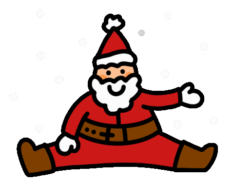 Santa Claus Christmas Sticker by Andreea Illustration for iOS & Android ...