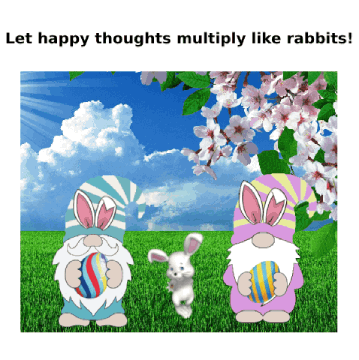 Easter Gnomes GIF - Find & Share on GIPHY