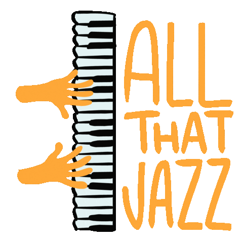 All That Jazz Piano Sticker for iOS & Android | GIPHY