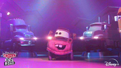 Pixar Cars Dancing GIF by Disney+ - Find & Share on GIPHY