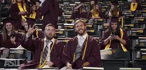 Graduation Asu GIF by Arizona State University - Find & Share on GIPHY
