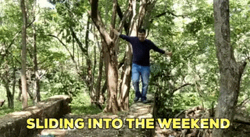 Sliding Into The Weekend GIFs - Find & Share on GIPHY