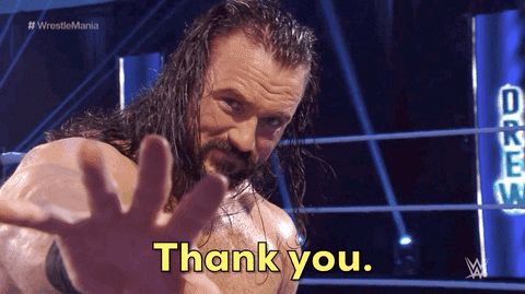 Wrestling Thank You GIF by WWE - Find & Share on GIPHY