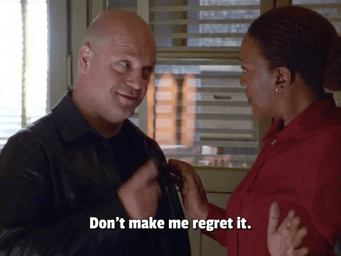 Dont Make Me Regret It GIFs - Get the best GIF on GIPHY