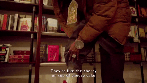 Cherry On Cheesecake GIFs - Get the best GIF on GIPHY
