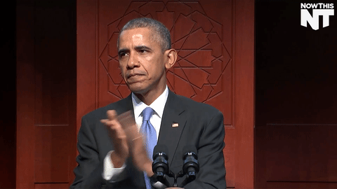 Obama Applause GIF by NowThis - Find & Share on GIPHY