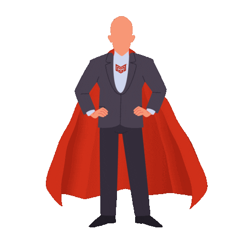 Super Hero Fashion Sticker by Mr Urbina for iOS & Android | GIPHY