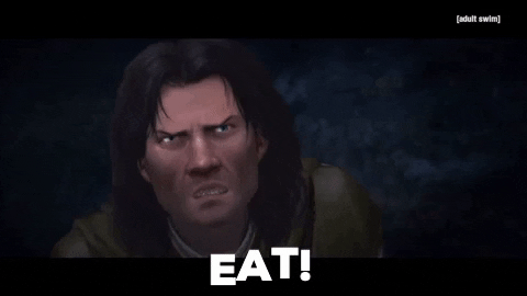 Hungry Lets Eat GIF by Adult Swim - Find & Share on GIPHY