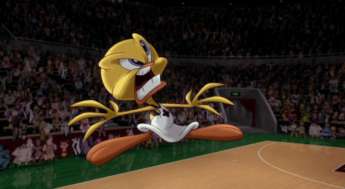 Space Jam Twetty Bird GIF by Maudit - Find & Share on GIPHY