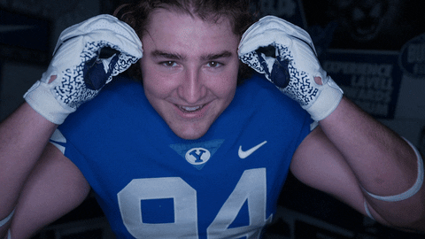 Byu Football GIF by BYU Cougars - Find & Share on GIPHY