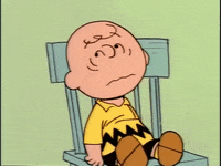 Charlie Brown Very Sad