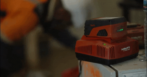Construction Charging GIF by Hilti group - Find & Share on GIPHY