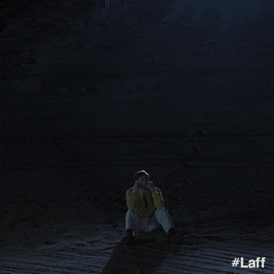 Man Standing In The Rain Gif