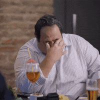 Sad Drinking Gif