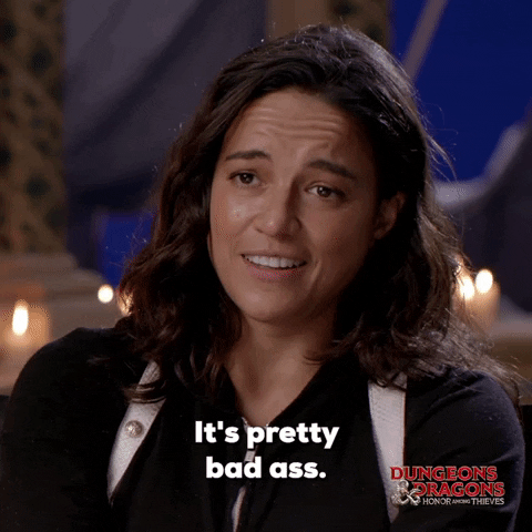 Michelle Rodriguez GIF by Dungeons & Dragons: Honor Among Thieves ...