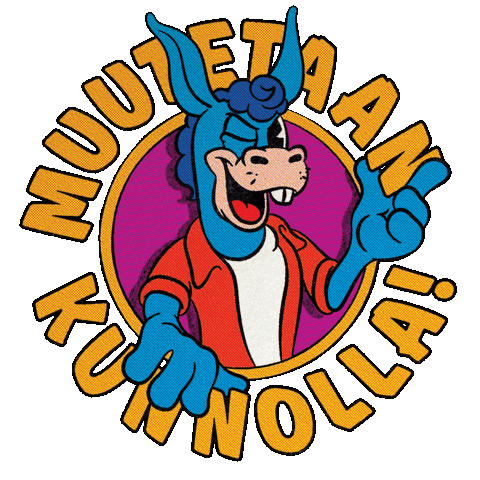 Art Mule Sticker by KunnonMuutto for iOS & Android | GIPHY
