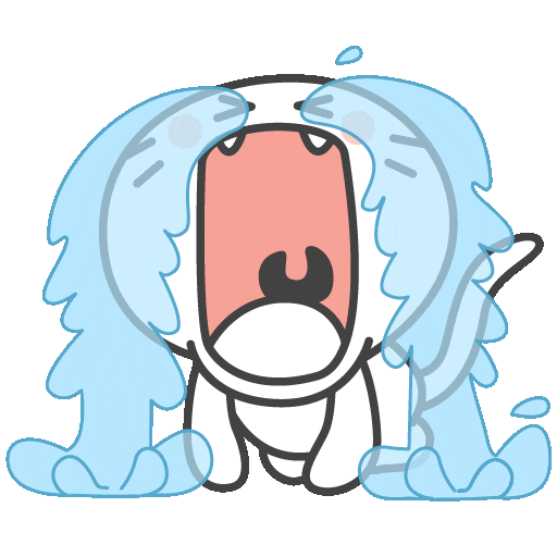Cat Cry GIF by Kiki - Find & Share on GIPHY