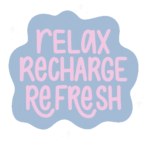 Mental Health Relax Sticker for iOS & Android | GIPHY