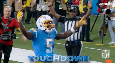 Los Angeles Chargers Football GIF by NFL - Find & Share on GIPHY