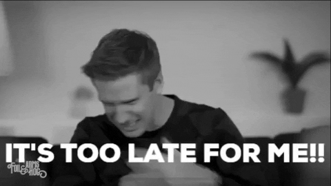 Its Too Late For Me Drink GIF by FoilArmsandHog - Find & Share on GIPHY