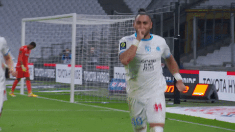 Dimitri Payet Celebration GIF by Olympique de Marseille - Find & Share ...