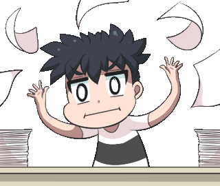 Angry Mess Sticker by Jin for iOS & Android | GIPHY