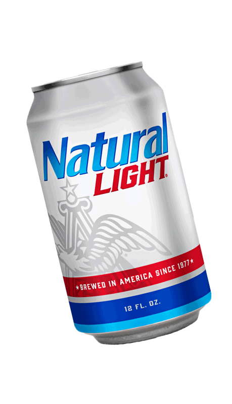 Natural Light Beer Sticker for iOS & Android | GIPHY