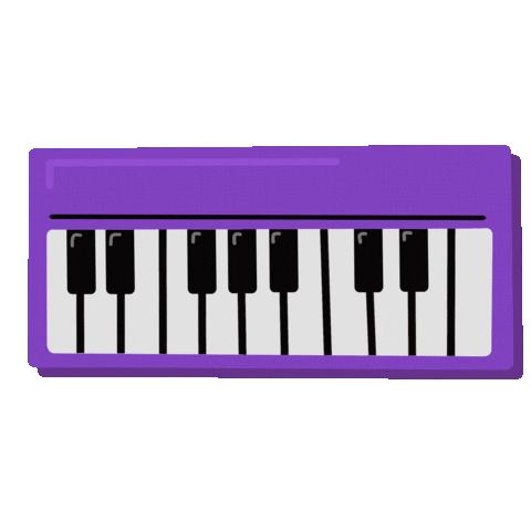 Piano Keyboard Gif