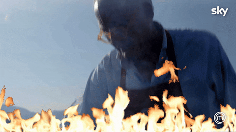 Fire Burning GIF by MasterChef Italia - Find & Share on GIPHY