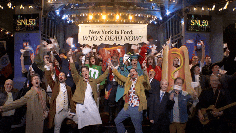February 16th - SNL 50 Anniversary Special GIFs on GIPHY - Be Animated