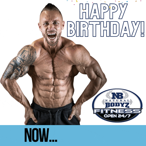 Happy Birthday GIF by Natural Bodyz Fitness - Find & Share on GIPHY
