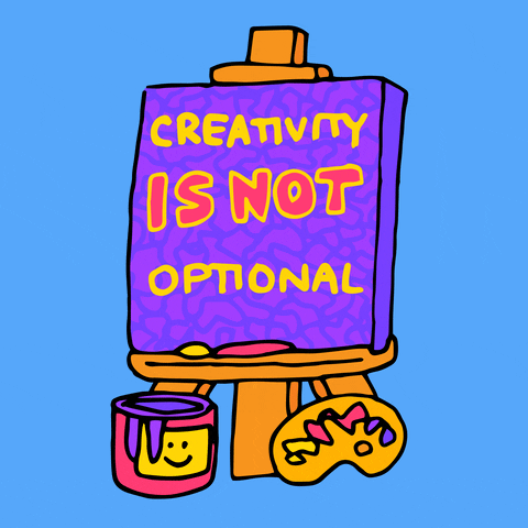 Be Creative Art School GIF by INTO ACTION - Find & Share on GIPHY