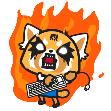 Angry Office Sticker by Sanrio Korea for iOS & Android | GIPHY