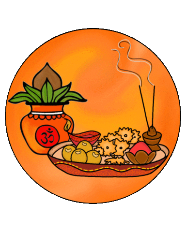 Sanatan Dharma Prayer Sticker for iOS & Android | GIPHY