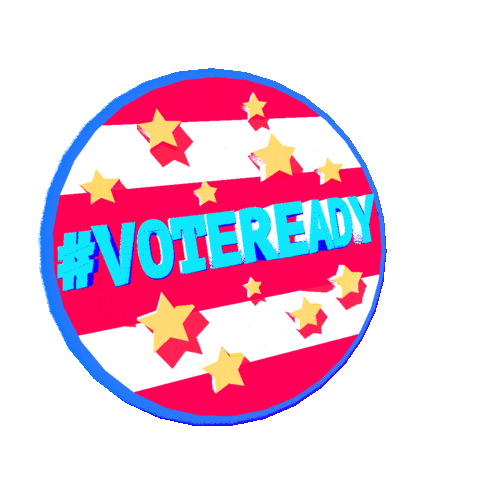 Register To Vote Election 2020 Sticker by INTO ACTION for iOS & Android ...