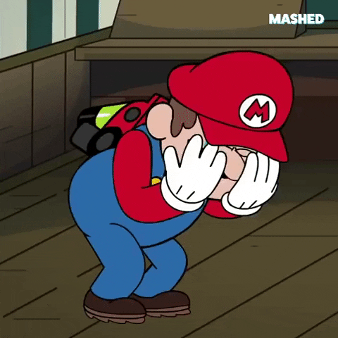 Super Mario Crying