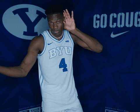 Get Loud Go Cougs GIF by BYU Cougars - Find & Share on GIPHY