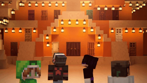 Minecraft Gifs Minecraft Cancion `New World' On Make A GIF