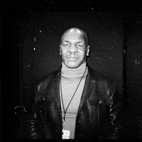 Mike Tyson Laughing Gif