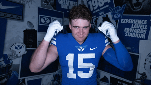 Byu Football GIF by BYU Cougars - Find & Share on GIPHY
