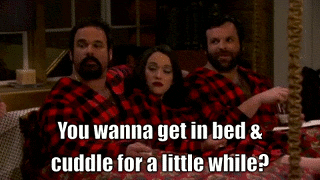 Bed-cuddle GIFs - Get the best GIF on GIPHY