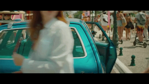 Blue Car Girl GIF by VVS FILMS - Find & Share on GIPHY