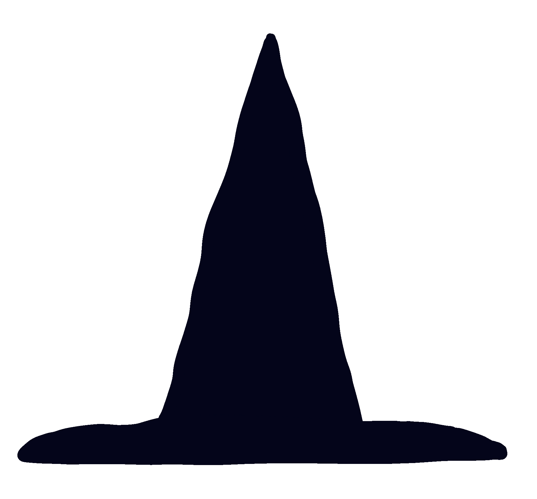 Dress Up Witchs Hat Sticker by Nina Cosford for iOS & Android | GIPHY