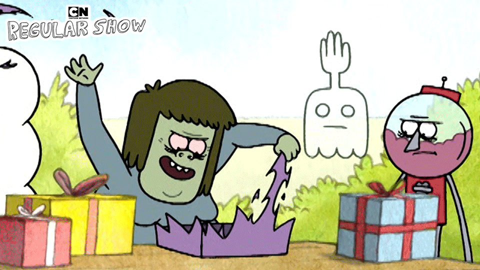 Muscle Man Regular Show Gif