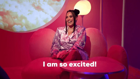 Excited Reaction Gif