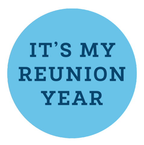 Reunion Sticker by Macalester College for iOS & Android | GIPHY