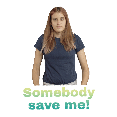Jelnyelv Somebody Save Me Sticker by feat. for iOS & Android | GIPHY